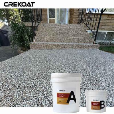 China High UV Resistance Polyaspartic Floor Coating Low Odor During Application for sale