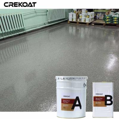 China Standard Epoxy Floor Coating Can Incorporate Anti-Slip Aggregates for sale