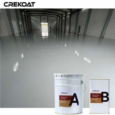 China Roller Applied Standard Epoxy Topcoat Withstands Heavy Machinery And Vehicle for sale