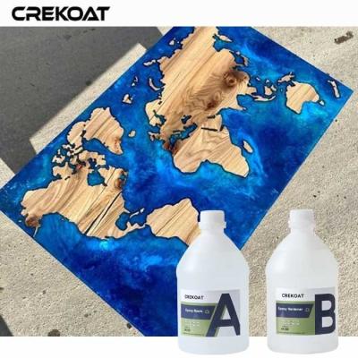 China High Gloss Clear Epoxy Resin Ensures A Durable Protective Layer On Tabletops for sale