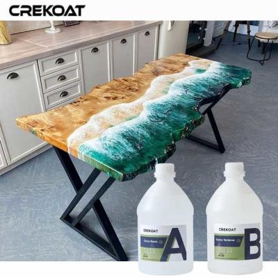 China UV Resistance Crystal Clear Resin For Tabletops And Furniture Refinishing for sale