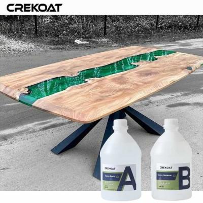 China Clear Epoxy Resin For Wood Low Yellowing Formulation For Maintaining Clarity for sale