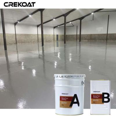 China Anti-Slip Waterproof Epoxy Floor Coating with Customizable Color for Industrial Concrete Sealer for sale