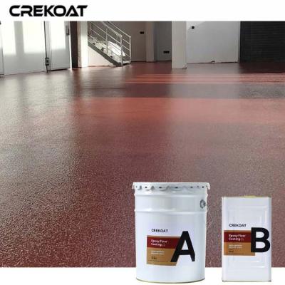 China Customizable Color Epoxy Floor Coating for Easy to Clean and Maintenance Free Industrial Use for sale
