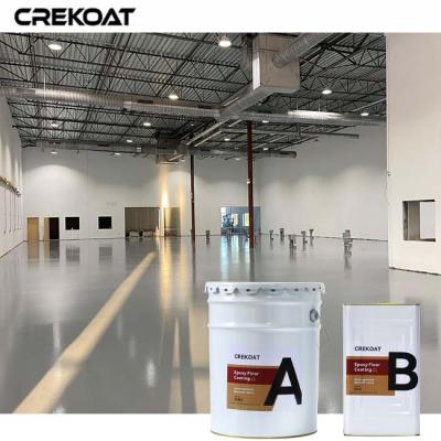 China Customizable Color Epoxy Floor Coating with 5:1 Mix Ratio and 12 Months Shelf Life for Industrial Use for sale