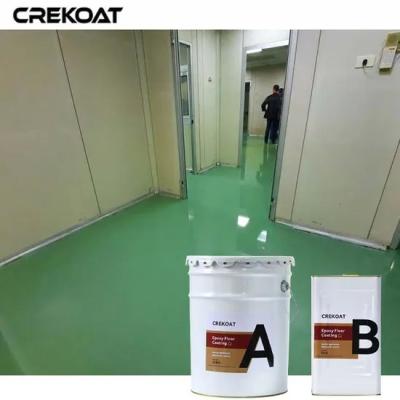 China Solid Commercial Grade Epoxy Floor Coating with Customizable Colors and Heavy Duty Load Bearing for Industrial Floors for sale