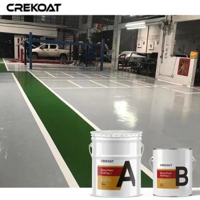 China 100% Solid Epoxy Resin Floor Coating with 5:1 Mix Ratio and 12 Months Shelf Life for sale