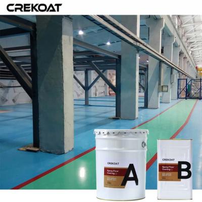 China Customizable Color Maintenance Free Easy to Clean Epoxy Resin Floor Coating for Industrial Use for sale