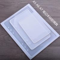 China DIY mold, notebook cover, crystal dropper mold, A5 A6 A7 notebook surface, silicone mold for sale