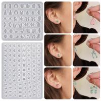 China DIY Mini Resin Dropping Mold Collection Multiple Earnail Bracelet Pendant Accessories Hanging Pendant Silicone Mold for sale