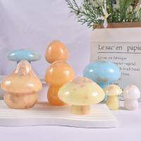 China Crystal dropper DIY silicone mold, 3D mushroom ornament handmade, garden art grinding tool for sale
