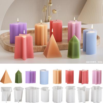 China DIY Drip Glue Stereoscopic Starfish Moon Tower shaped Cloud Flower shaped Gypsum Jewelry Grinding Aromatherapy Candle Silicone Mold for sale