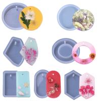 China DIY Crystal Dropping Gel Mold Irregular Sweater Necklace Pendant Pendant Jewelry Silicone Mold for sale