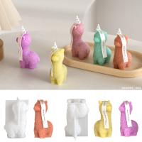 China 3D Camel Candle Decoration Silicone Mold DIY Aromatherapy Gypsum Home Decoration Dropping Mold for sale