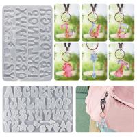 China Crystal dropper DIY resin 26 English capital letters marine animal pendant hanging silicone mold for sale