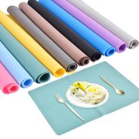 China Rectangular enlarged silicone pad, table pad, anti slip silicone film DIY drip glue mold process, rubber pad for sale