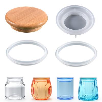 China DIY crystal dropper mold, wooden cover sealing ring, resin silicone mold, leak proof source wholesale for sale