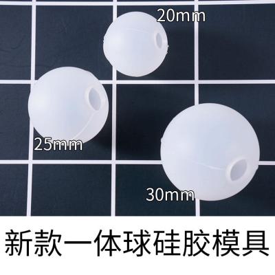 China 2-5cm DIY crystal dropper mold UV glue 3D universe fan you starry sky ball silicone mold for sale