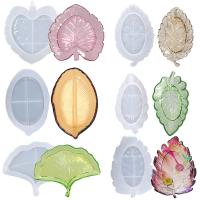 China DIY crystal dropper mold, leaf plate, nut storage plate, silicone mold manufacturer wholesale for sale