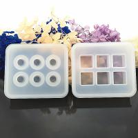 China Crystal Dropping Gel Square Sphere Large Hemisphere Silicone Mold DIY Jewelry Ice Grid Candy Time Gem Pendant for sale