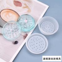China DIY crystal dropper mold, homemade tobacco grinder, tobacco pulverizer, silicone mold, spot wholesale for sale
