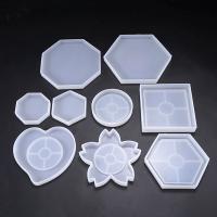 China Spot wholesale silicone flowerpot base tea cup pad crystal drip glue DIY mold grinding tool Easter for sale
