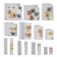 China DIY Crystal Dropper Mirror Resin Table Grinding Tool Rectangular Square 11 Piece Set Combination Silicone Mold for sale