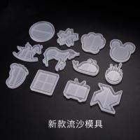 China DIY Crystal Dropper Mold, Quicksand Mold, Wooden Horse Windmill Hanging Decoration, Quicksand Pendant, Silicone Mold for sale