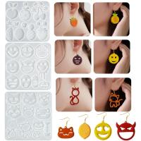 China Dropping Gel Emojis, Smiles, Cats, Fruits, Earrings, Pendants, Keychains, Dropping Gel Silicone Molds for sale