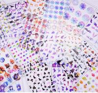 China DIY Crystal Dropping Adhesive Transparent Material Paper Lotus Goldfish Material Little Bird Kitten Alice Magic Elk Material for sale