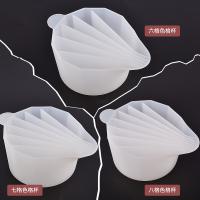 China Crystal dropper DIY resin silicone color mixing cup, color matching cup, silicone mold source supply for sale
