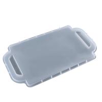 China DIY crystal dropper mold, simple tray, fruit tea cup tray, silicone mold, Amazon hot selling for sale