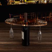 China Crystal dropper resin red wine cup holder tray grinding tool DIY aromatherapy gypsum ornament silicone mold for sale