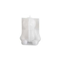 China DIY dropper mold 3D three-dimensional funny patch doll gypsum candle decoration ornament silicone mold for sale