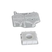 China DIY Easter Festival Creative Gypsum Castle Candle Base Aromatherapy House Candlestick Silicone Mold for sale