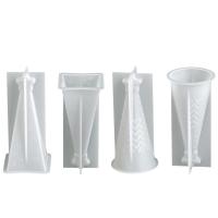 China DIY Five pointed Star Cone Multi sided Vertebral Candle Pendant Silicone Mold Aromatherapy Gypsum Christmas Mold for sale