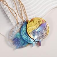 China DIY crystal dropper resin marine animal hanging turtle dolphin starfish seahorse jewelry pendant silicone mold for sale