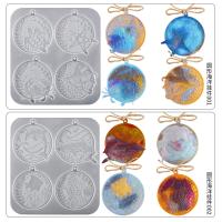 China DIY crystal dropper resin marine animal hanging turtle dolphin starfish seahorse jewelry pendant silicone mold for sale