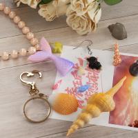 China Crystal dropper DIY ocean shell starfish conch seahorse tail pendant silicone mold for sale