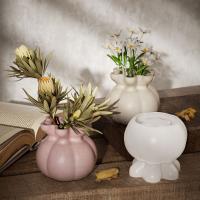 China DIY Mirror Resin Lucky Bag Vase Dropping Mold Aromatherapy Gypsum Storage Can Flower Utensils Silicone Mold for sale
