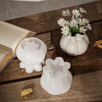 China DIY Mirror Resin Lucky Bag Vase Dropping Mold Aromatherapy Gypsum Storage Can Flower Utensils Silicone Mold for sale