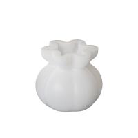 China DIY Mirror Resin Lucky Bag Vase Dropping Mold Aromatherapy Gypsum Storage Can Flower Utensils Silicone Mold for sale