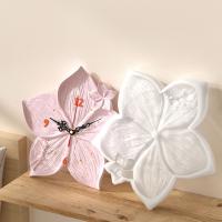 China Aromatherapy gypsum resin, lotus leaves, flowers, clocks, dials, ornaments, jewelry, silicone dropper molds for sale