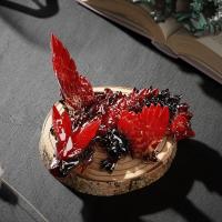 China DIY Crystal Dropping Gel Mirror Crystal Dragon Joint Dragon Crystal Cluster Dragon Flying Dragon Wings Dragon Silicone Mold for sale
