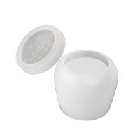 China DIY Drip Glue Resin Gypsum Starry Constellation Pudding Bottle Candle Cup Storage Can Silicone Mold for sale