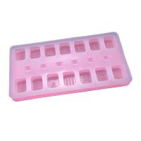 China DIY Crystal Dropping Silicone Mahjong Mold High Mirror Creative All Color Thirteen piece Mahjong Silicone Mold for sale