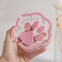 China DIY resin dropper mold cat paw ashtray mirror new cat paw meat pad storage box gypsum silicone mold for sale