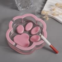China DIY resin dropper mold cat paw ashtray mirror new cat paw meat pad storage box gypsum silicone mold for sale