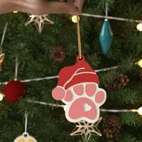 China Dropping Resin Aromatherapy Gypsum Christmas Snowflake Love Hat Cat Claw Pendant Hanging Silicone Mold for sale