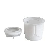 China European style palace house storage jar silicone mold DIY aromatherapy gypsum candle cup dropper mold for sale